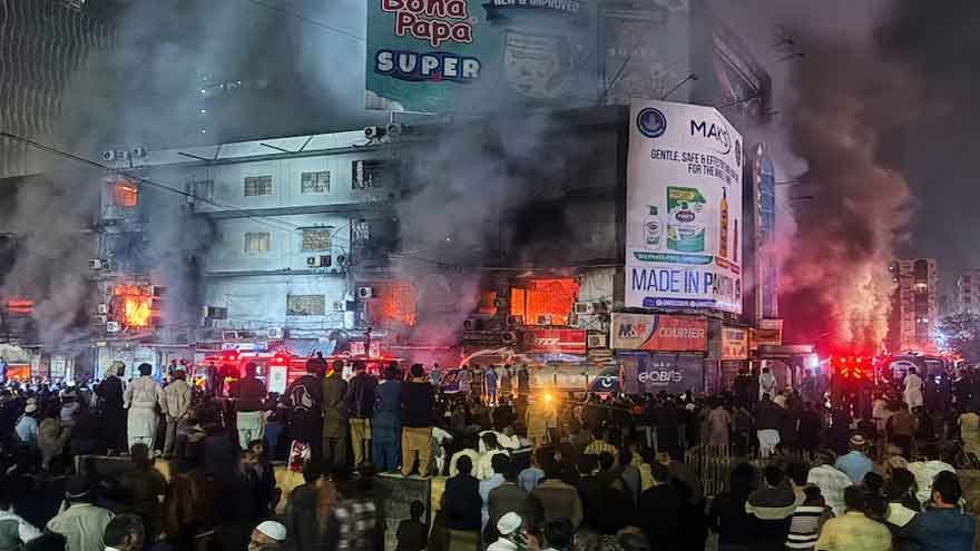 Identification Process of Victims Begins After Gul Plaza Tragedy ...